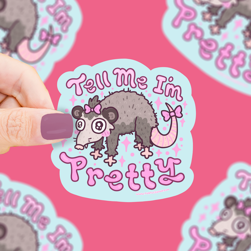 Turtle's Soup - Tell Me I’m Pretty | Opossum | Trash | Bow | Vinyl Sti ...