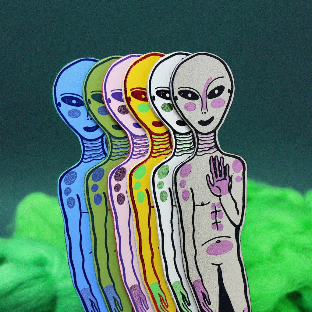 Ark Colour Design - Alien Bookmark – The Painted Porch Bookshop