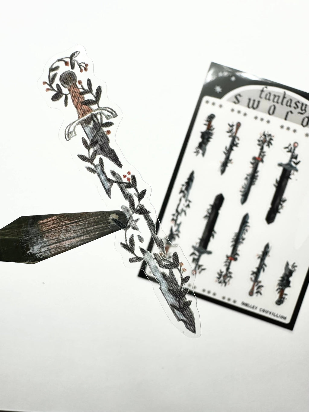 Shelley Couvillion - Fantasy Swords sticker sheet – The Painted Porch ...