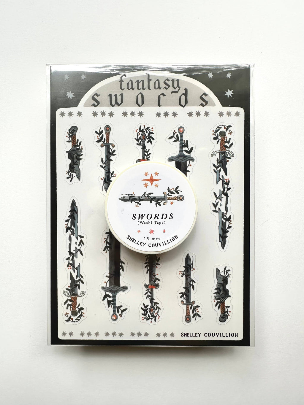 Shelley Couvillion - Fantasy Swords sticker sheet – The Painted Porch ...