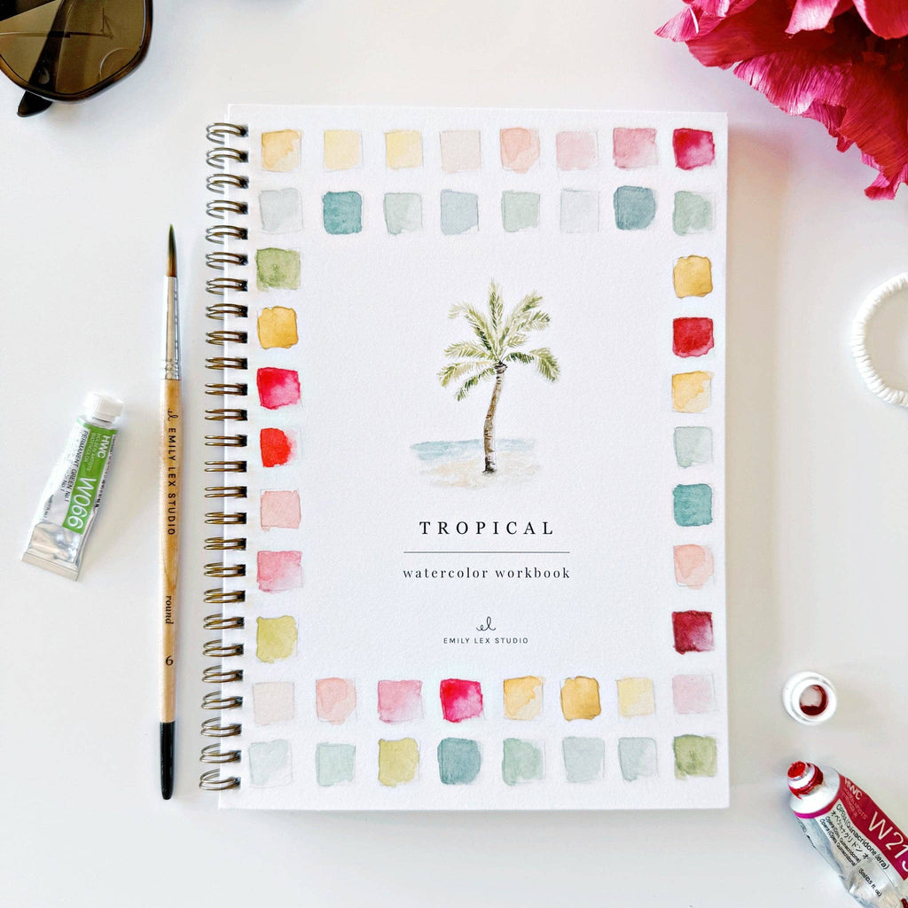 emily lex studio - Tropical watercolor workbook – The Painted Porch ...